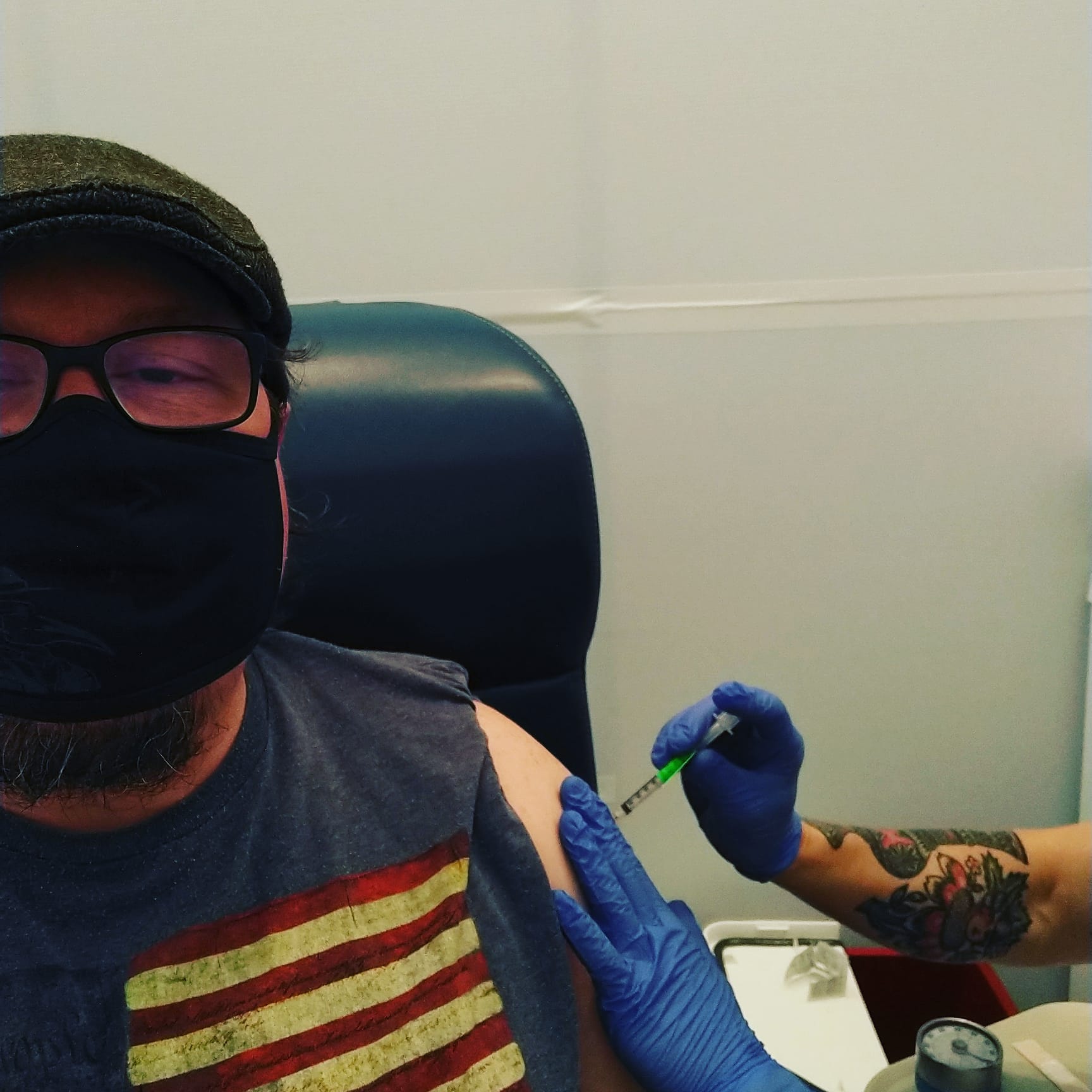 Fully vaccinated! – Dale Hirt